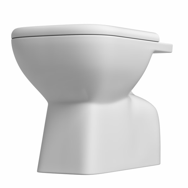 3D toilet floor mount - TurboSquid 1690107