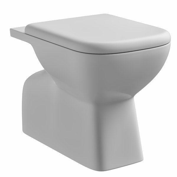 3D toilet floor mount - TurboSquid 1690107