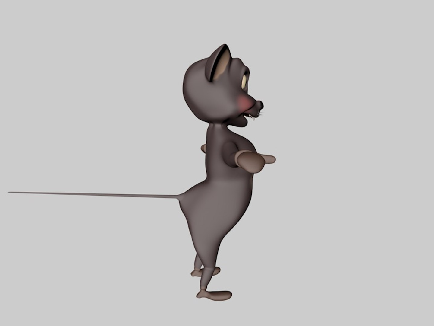 Mouse Character 3d Model