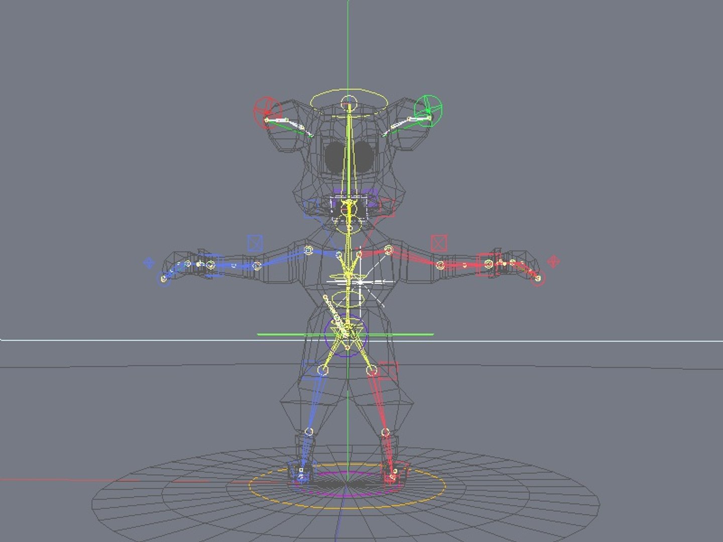 Mouse Character 3d Model