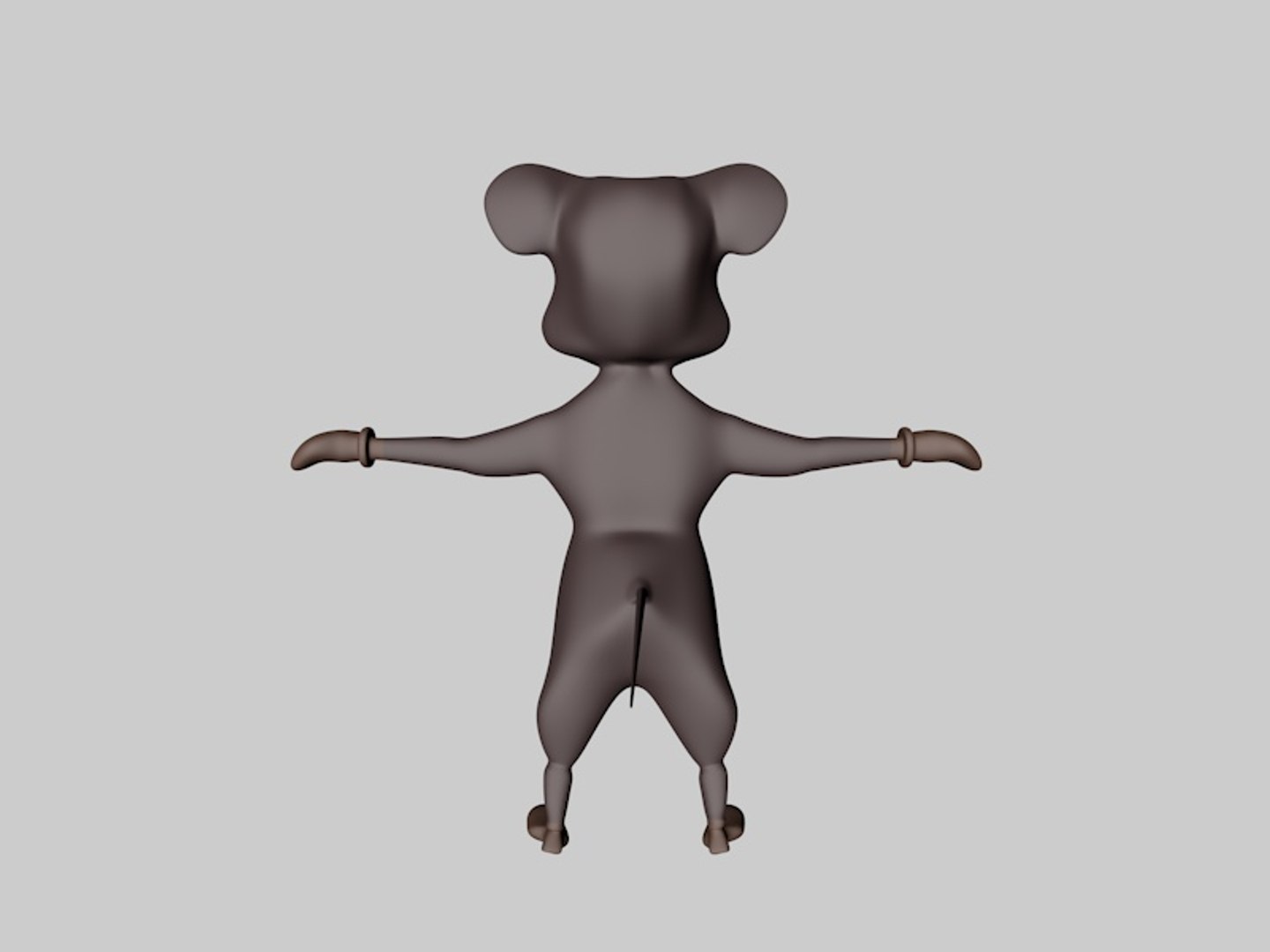 Mouse Character 3d Model