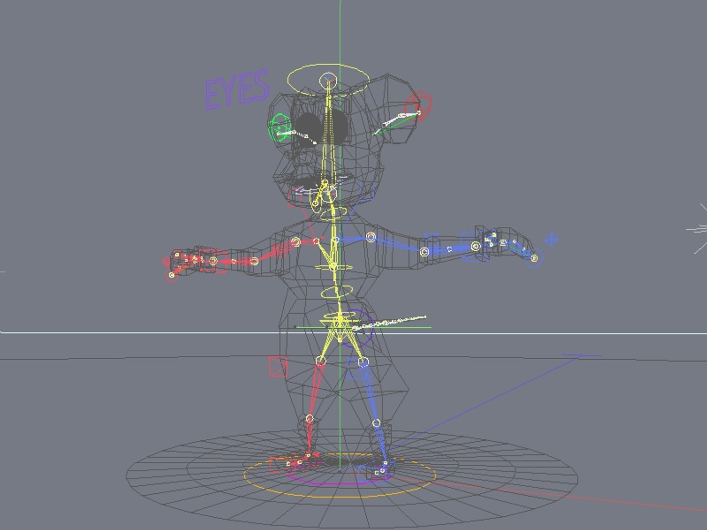 Mouse Character 3d Model