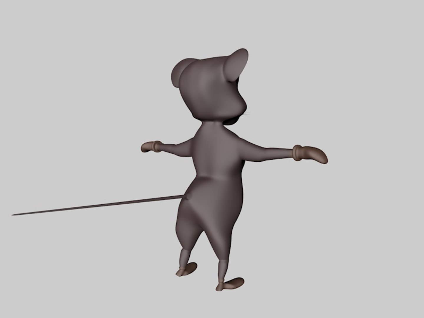 Mouse Character 3d Model