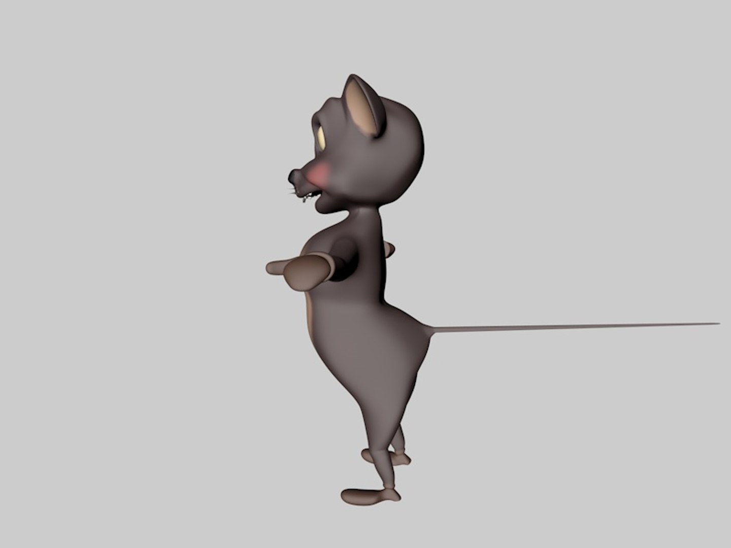 Mouse Character 3d Model