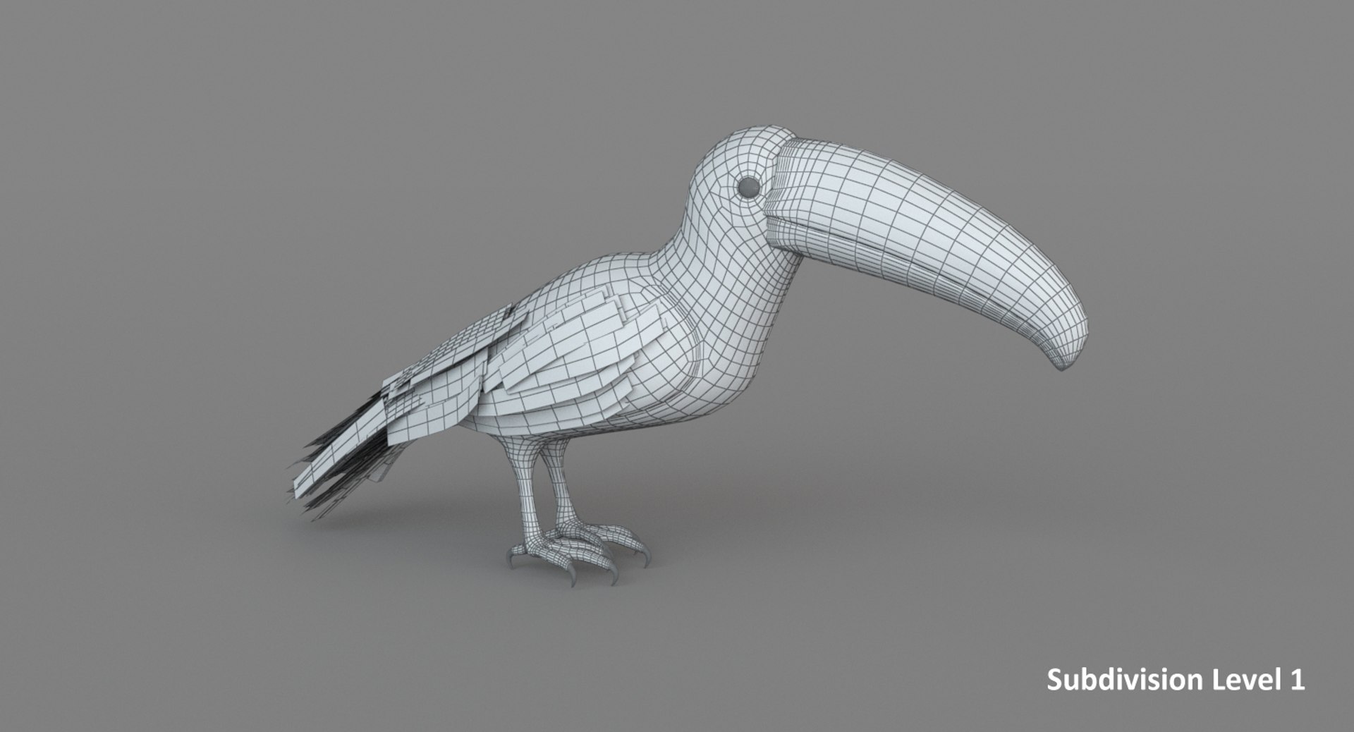 3D Realistic Toucan Model - TurboSquid 1306034
