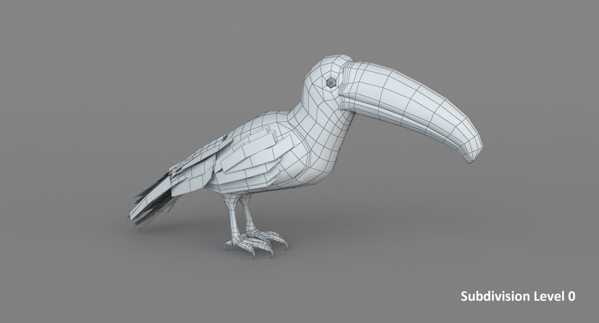 3D Realistic Toucan Model - TurboSquid 1306034