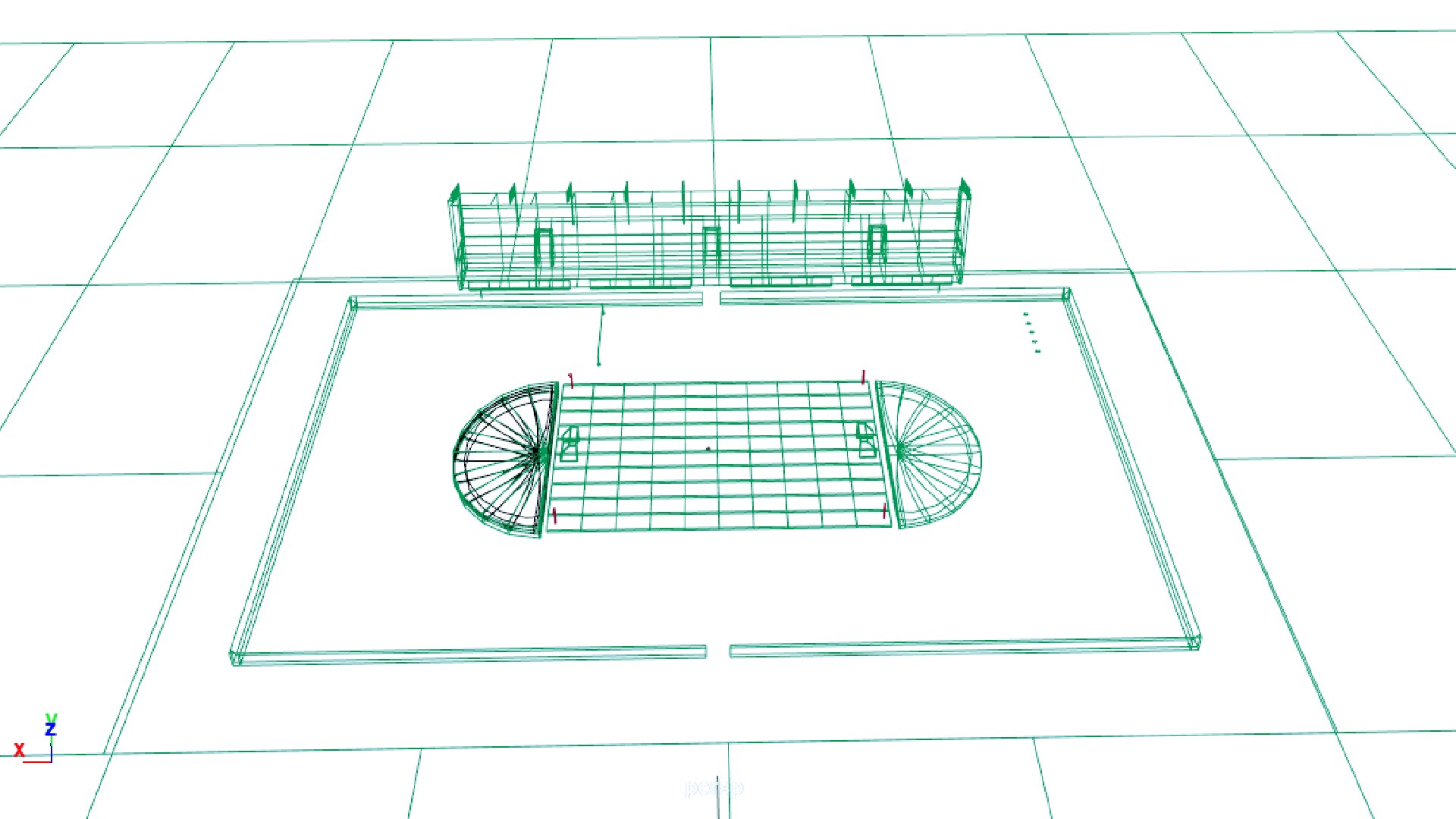 Running Track Sports Field - Low Poly Set 3D Model - TurboSquid 2051119