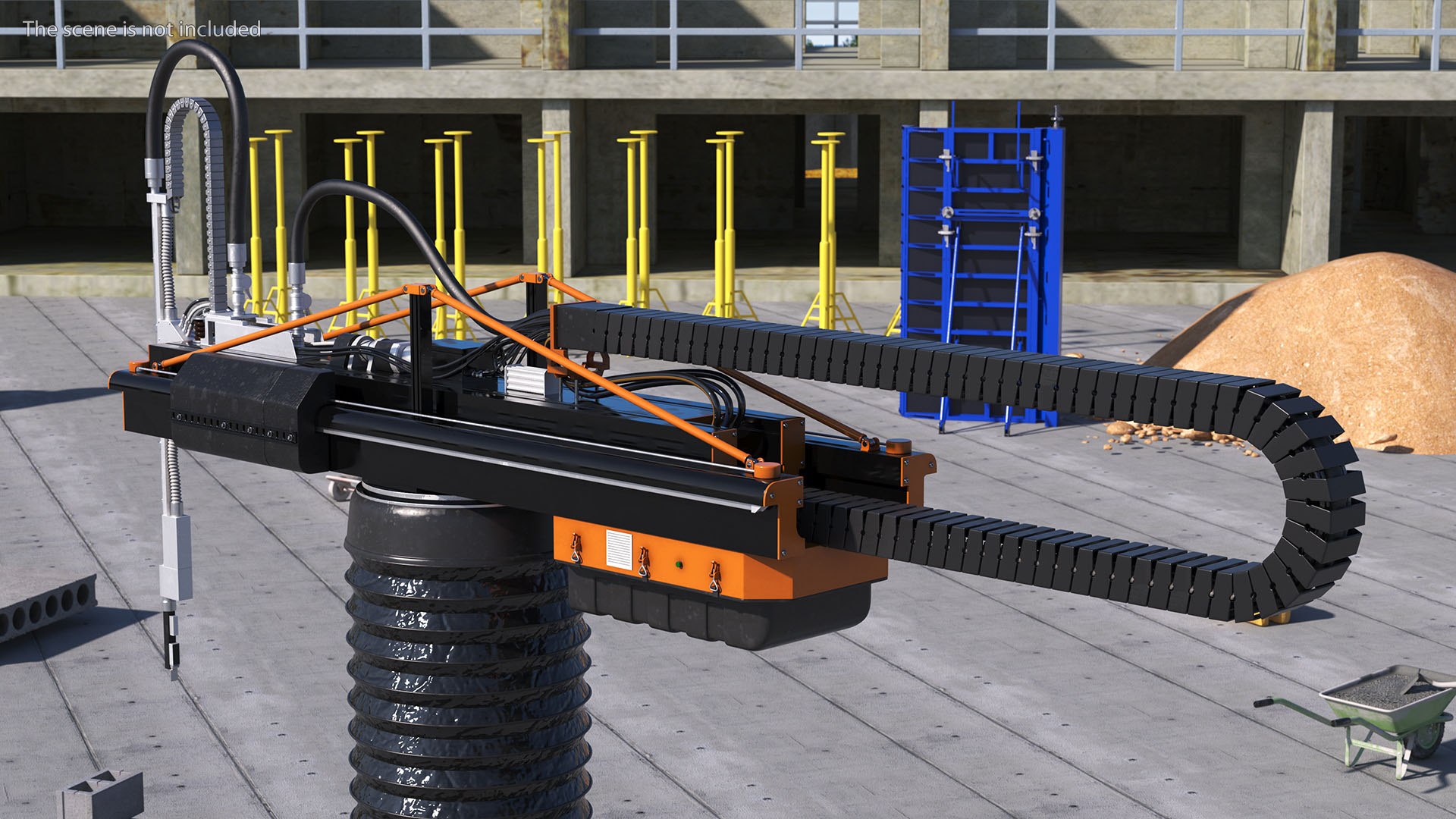 3D Model Construction 3D Printer Rigged For Maya - TurboSquid 2332292