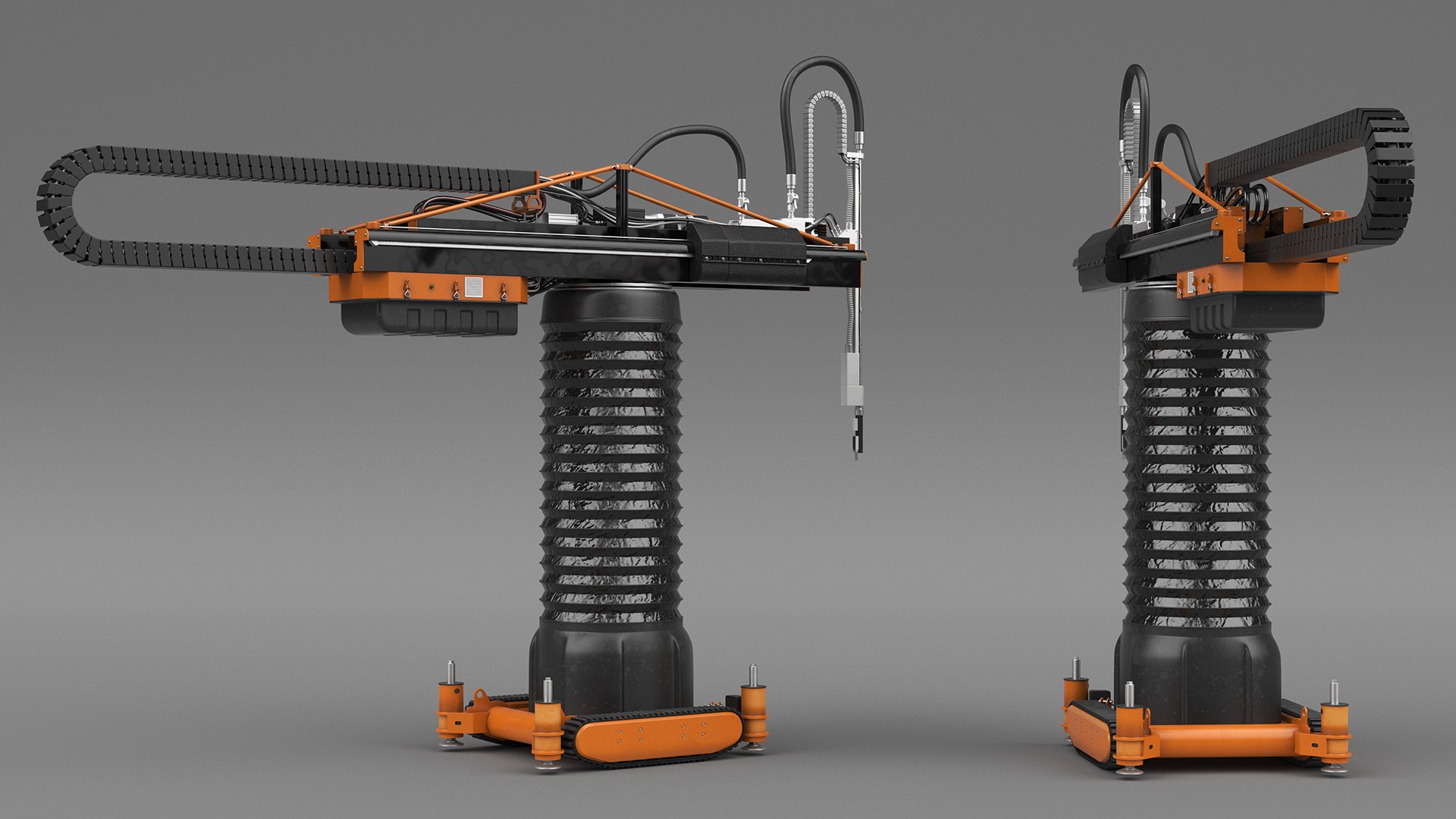 3D Model Construction 3D Printer Rigged For Maya - TurboSquid 2332292