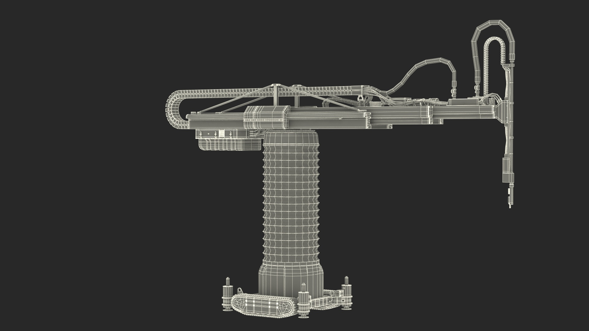 3D Model Construction 3D Printer Rigged For Maya - TurboSquid 2332292