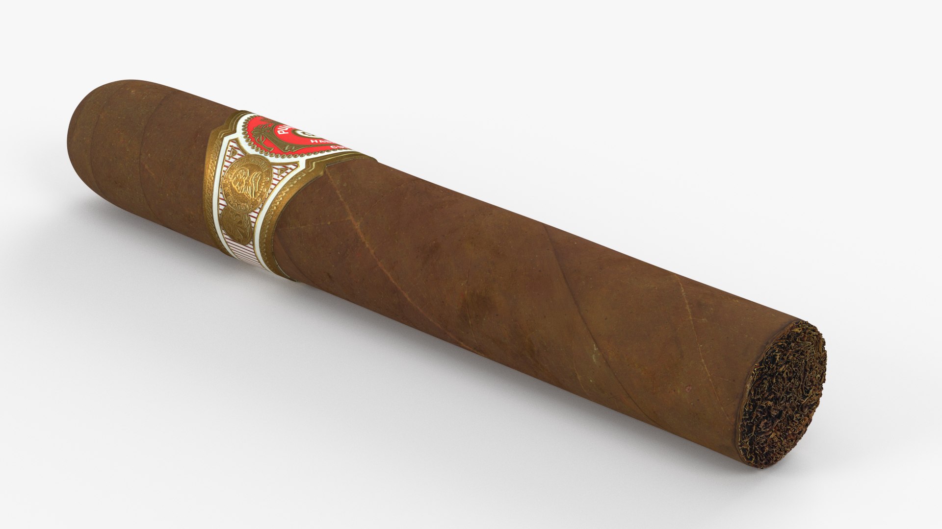 Punch Short De Punch Cigar 3D Model - TurboSquid 2271599