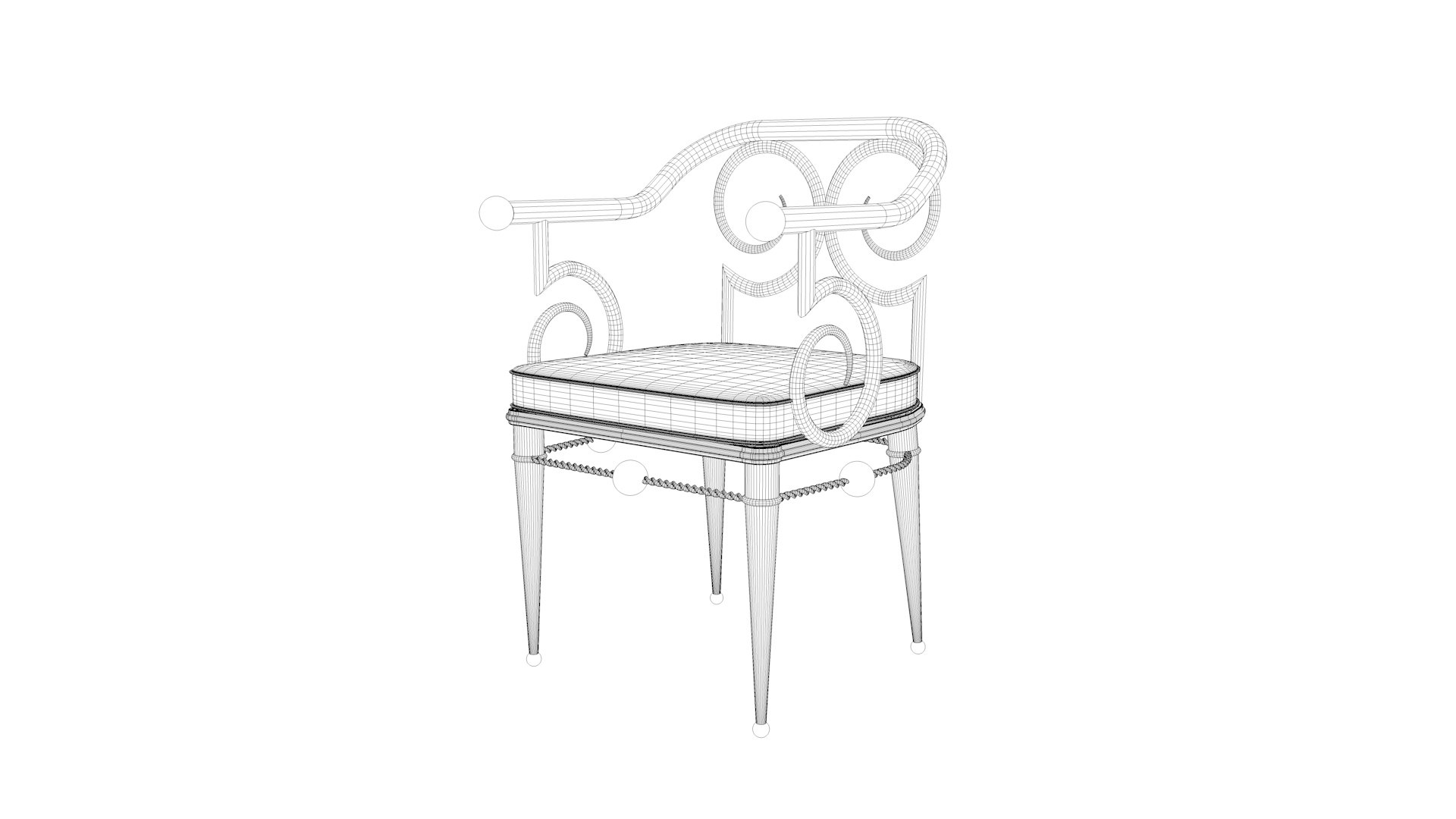 Chair funky 3D model - TurboSquid 1609182