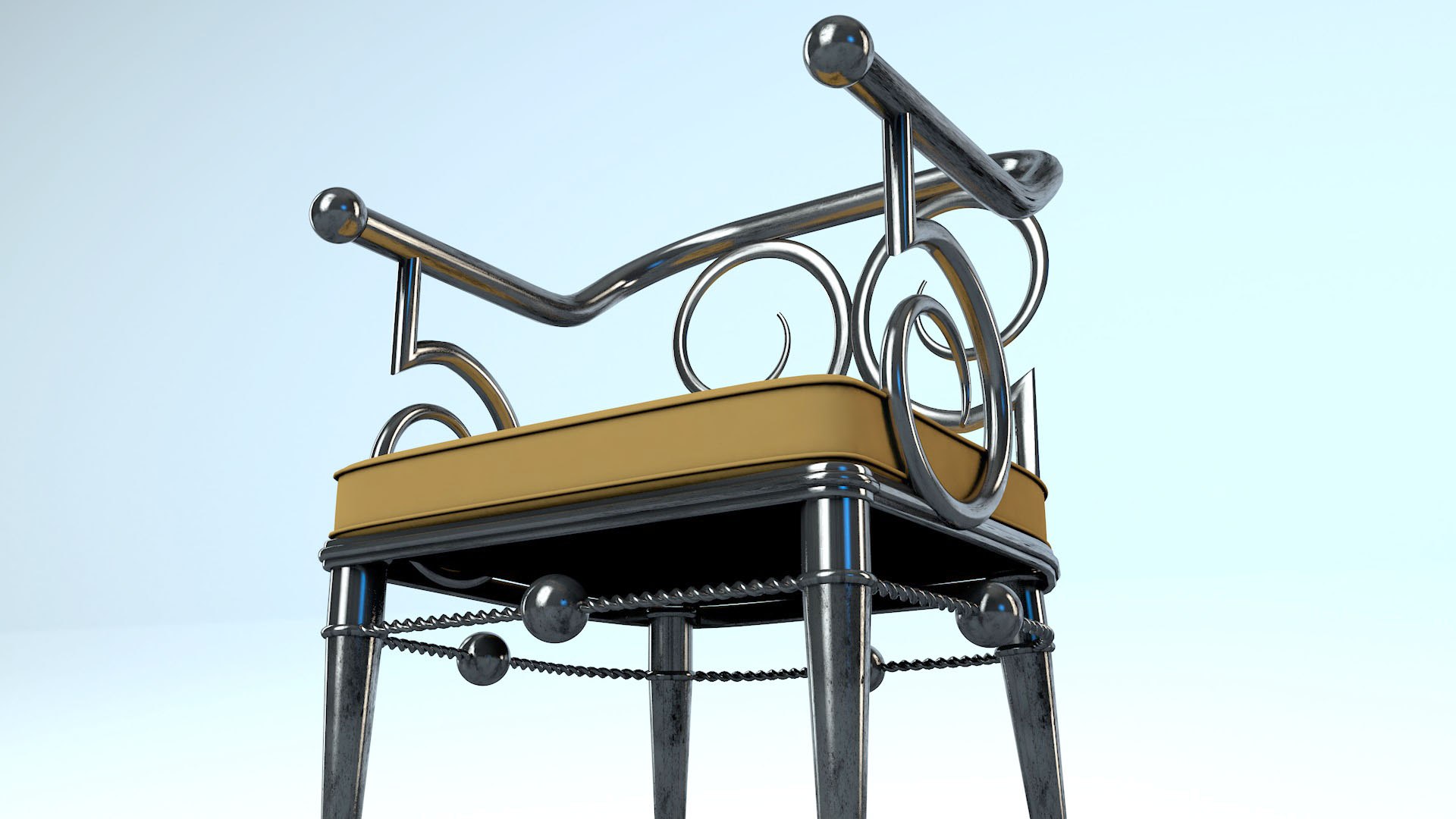 Chair funky 3D model - TurboSquid 1609182
