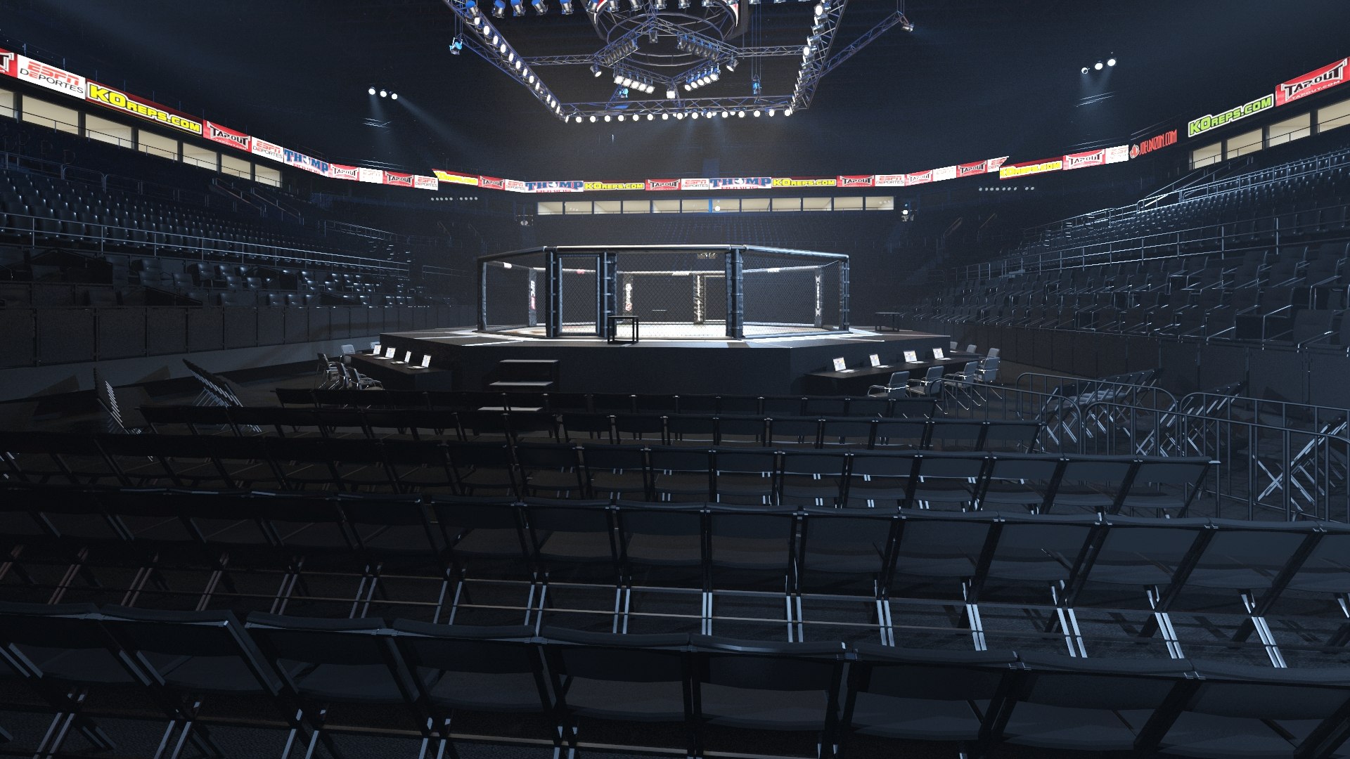MMA Arena 3D model - TurboSquid 2016871