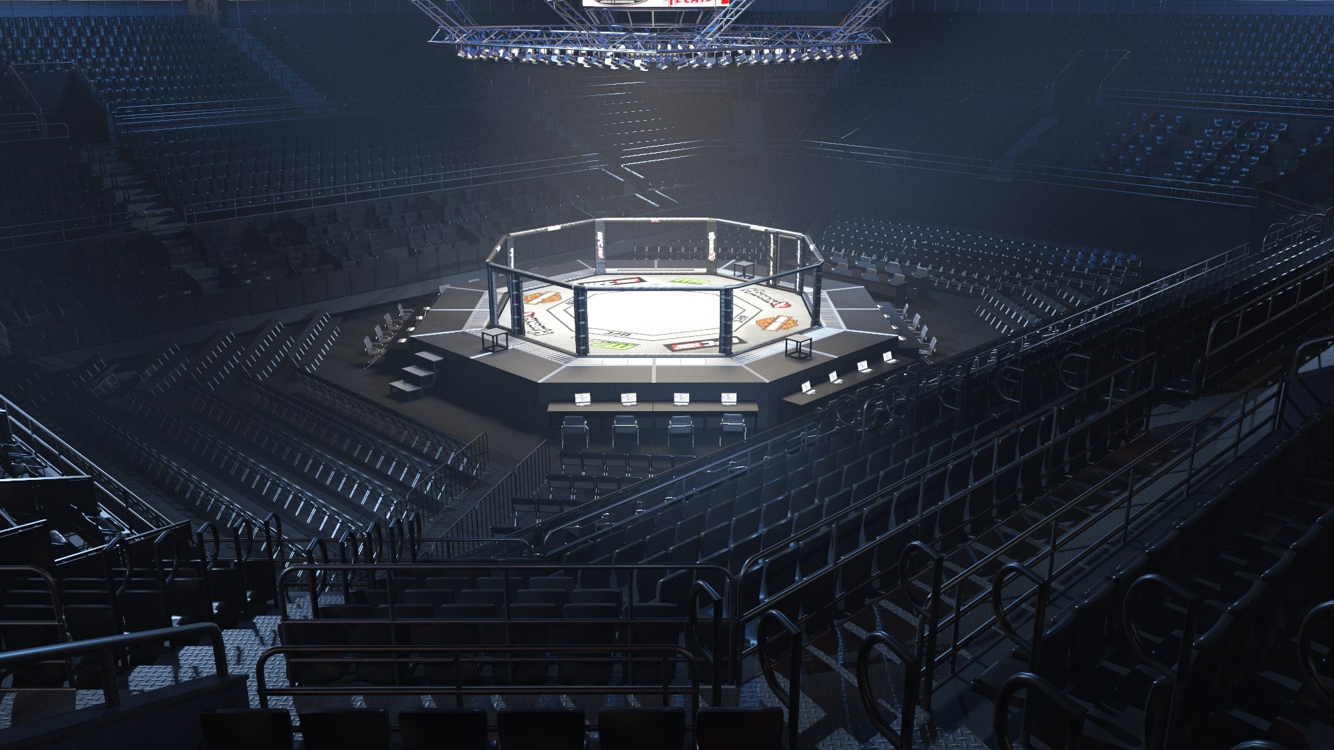 MMA Arena 3D model - TurboSquid 2016871