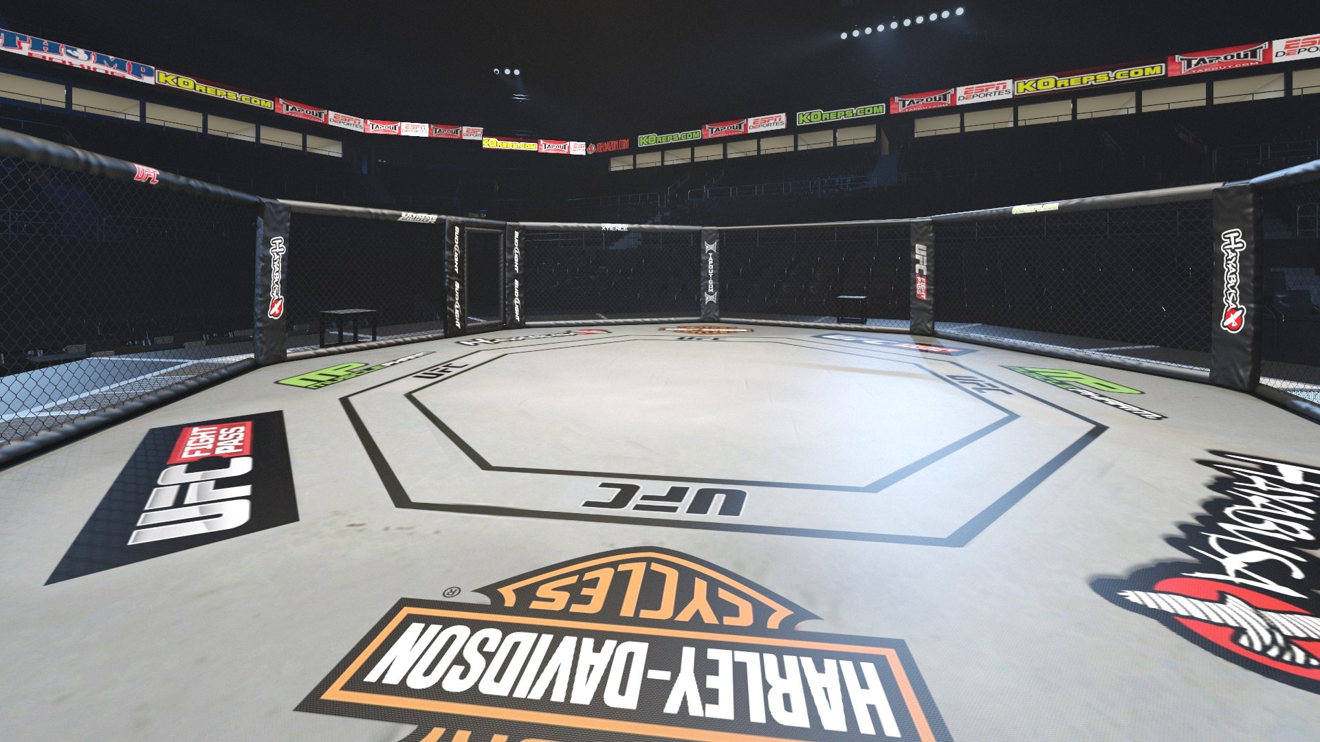 MMA Arena 3D model - TurboSquid 2016871