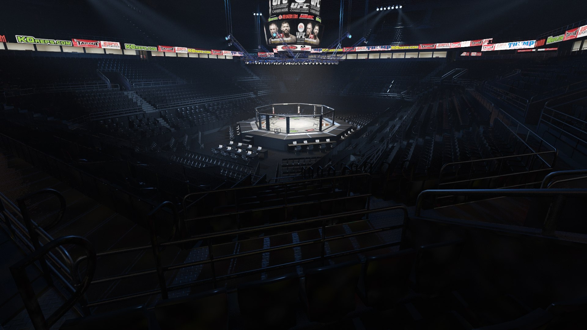 MMA Arena 3D model - TurboSquid 2016871