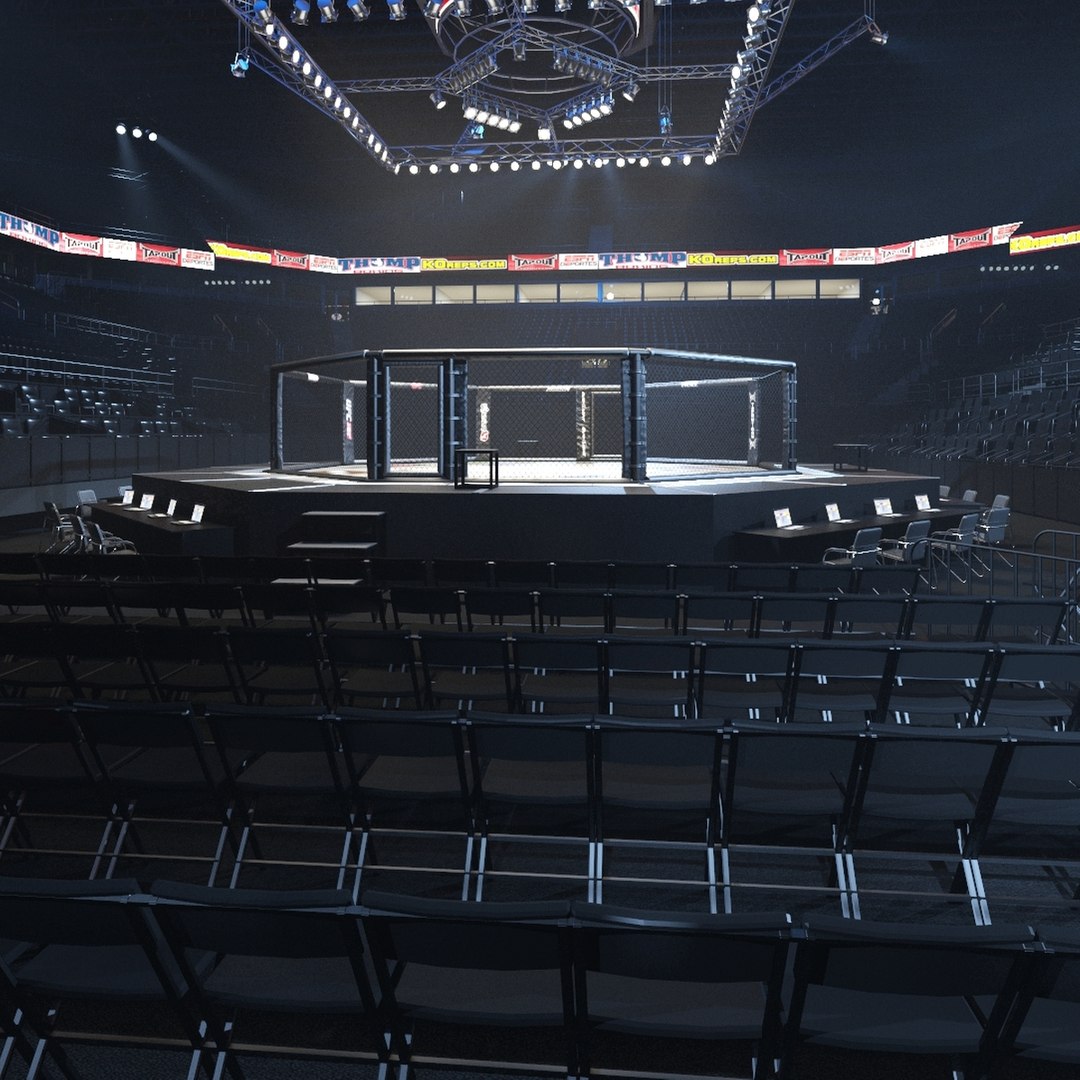MMA Arena 3D model - TurboSquid 2016871