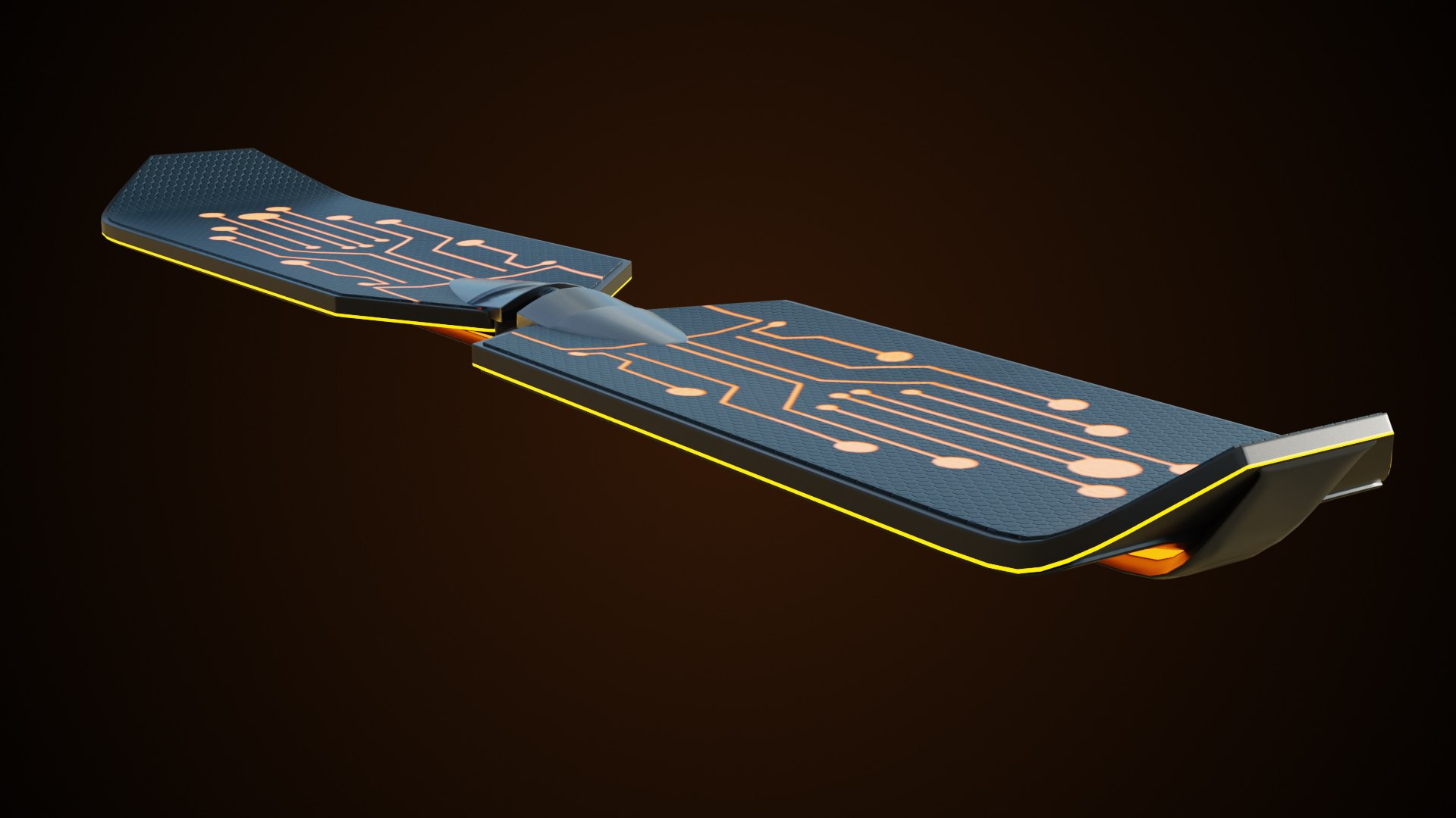 3D Sic-Fi Hoverboard 4 All PBR Unity UE Textures Included - TurboSquid ...