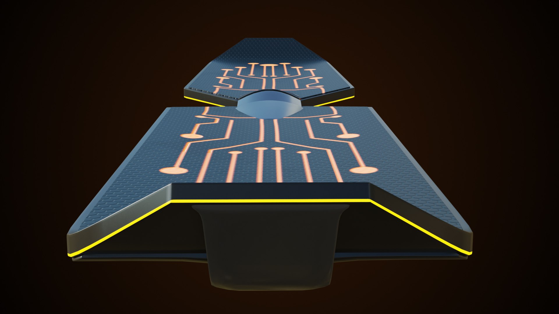 3D Sic-Fi Hoverboard 4 All PBR Unity UE Textures Included - TurboSquid 2001614