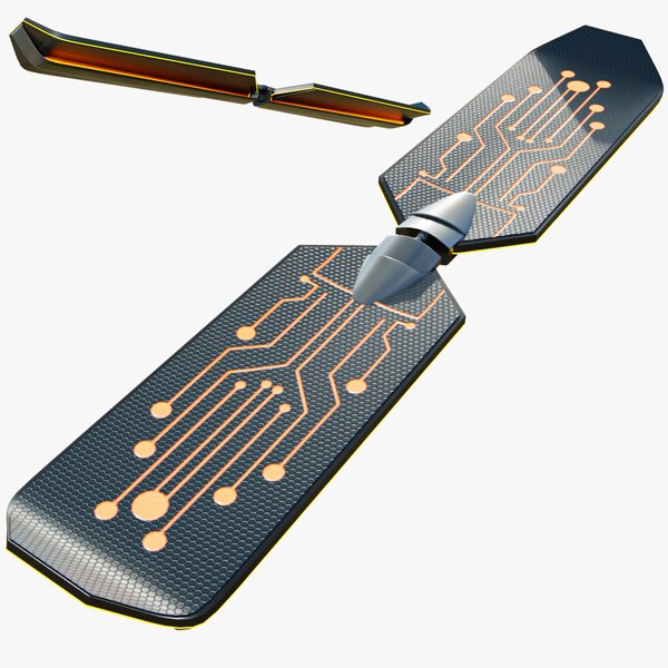 3D Sic-Fi Hoverboard 4 All PBR Unity UE Textures Included - TurboSquid ...