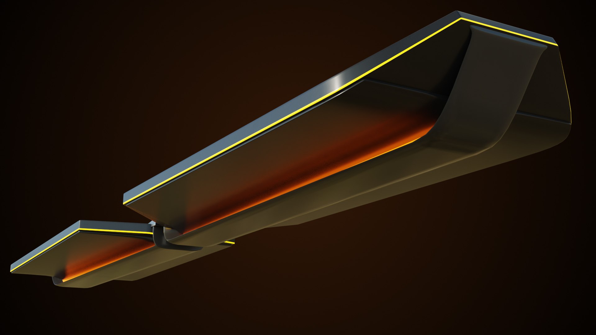 3D Sic-Fi Hoverboard 4 All PBR Unity UE Textures Included - TurboSquid ...