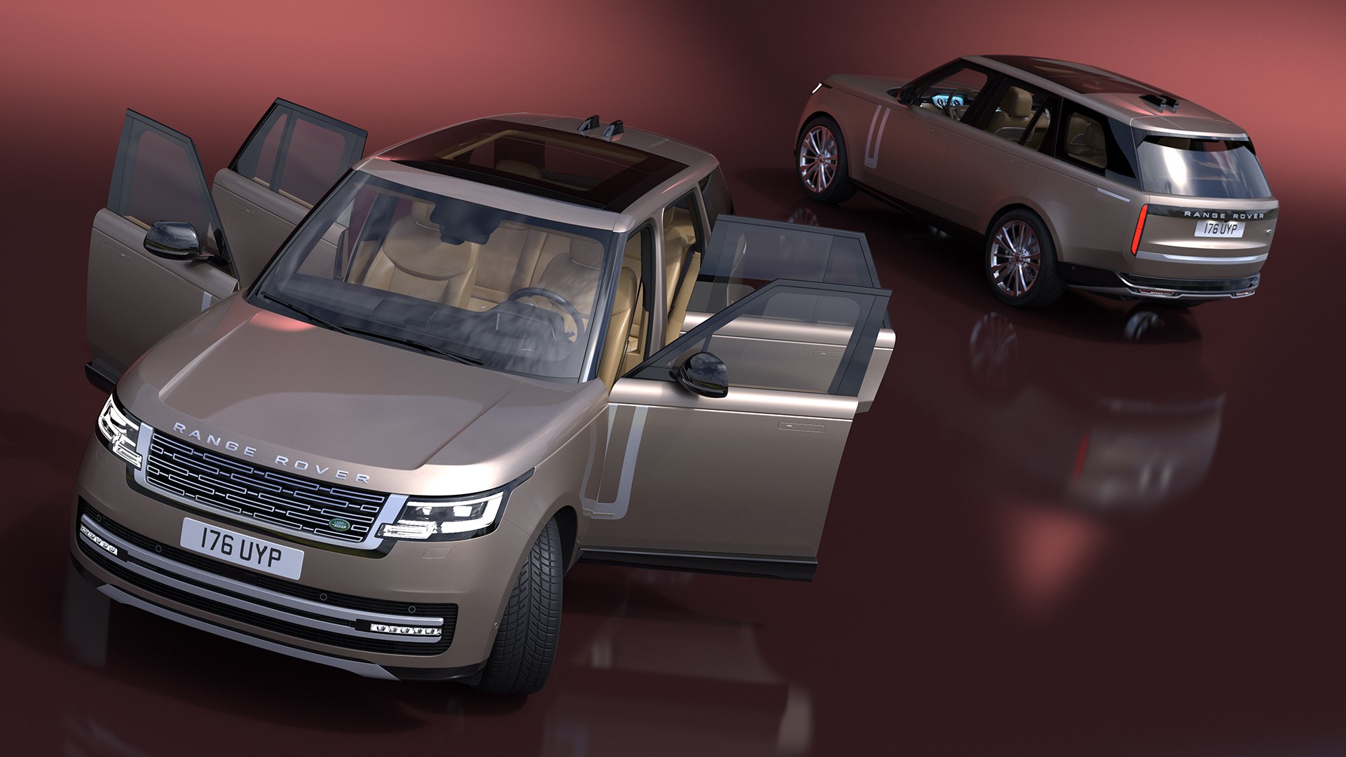 Range Rover 2022 Rigged For Maya 3D - TurboSquid 2371410