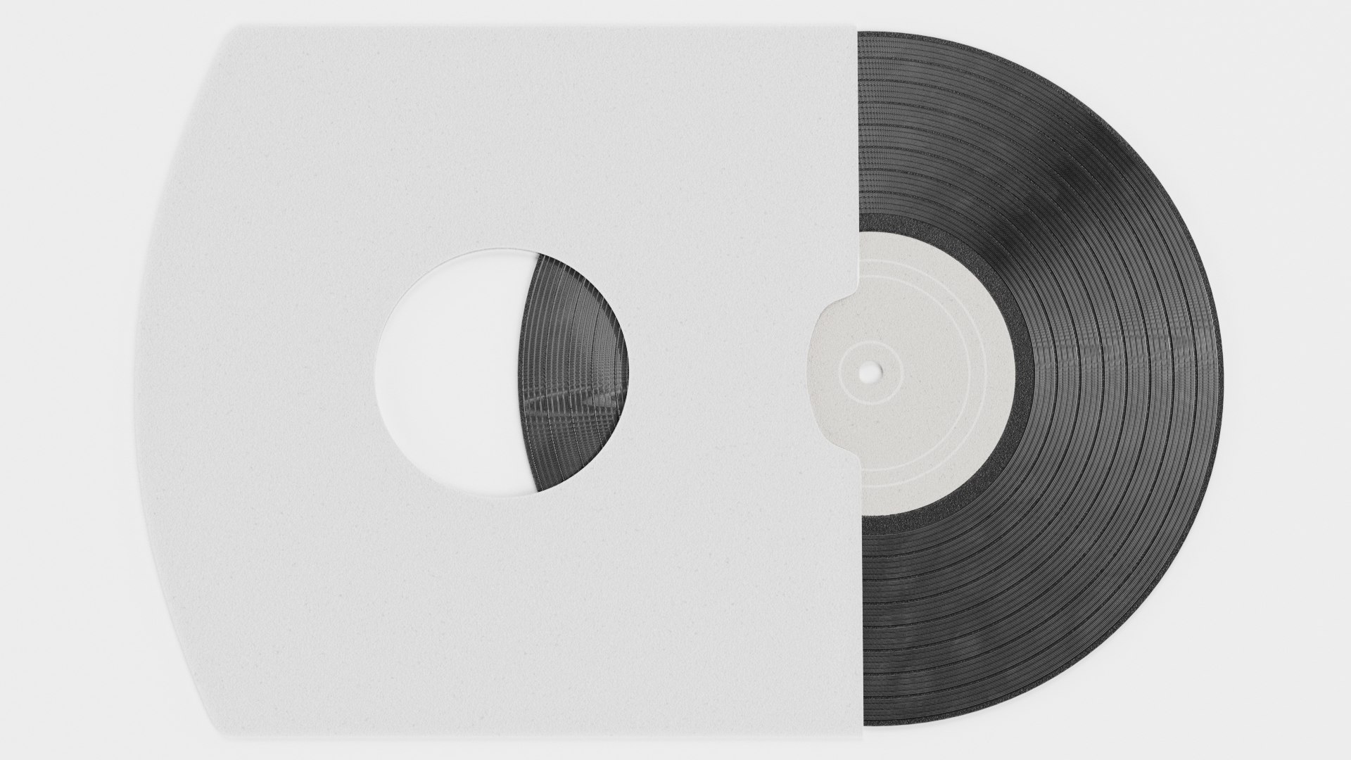 3D Model Vinyl Record Sleeve 3 - TurboSquid 1608365