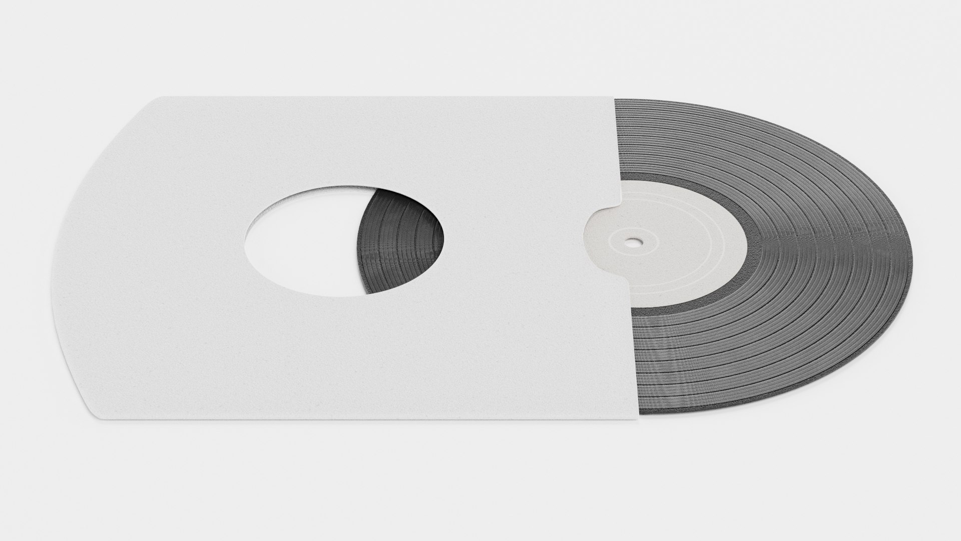 3D Model Vinyl Record Sleeve 3 - TurboSquid 1608365