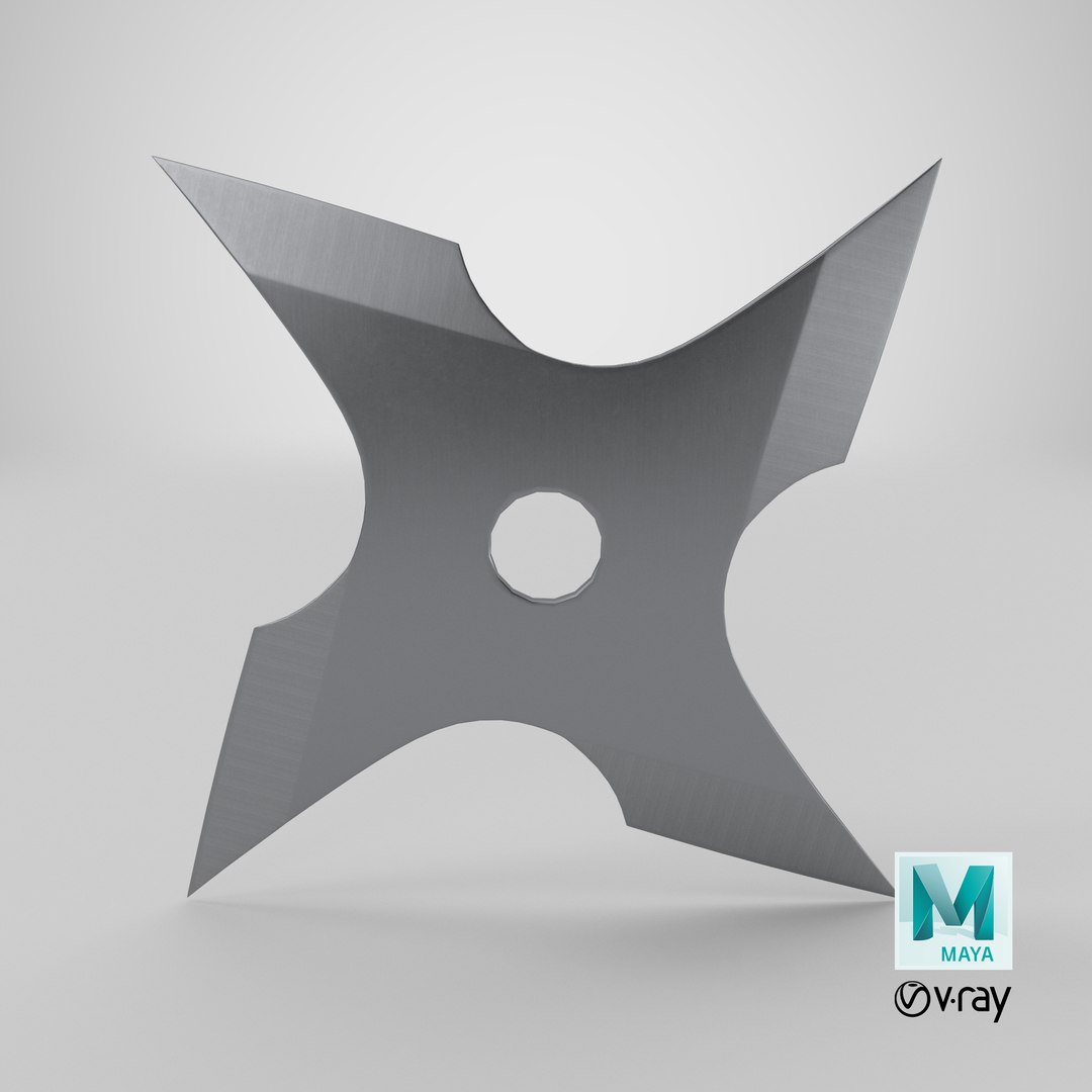 Throwing-star 3D - TurboSquid 1275567