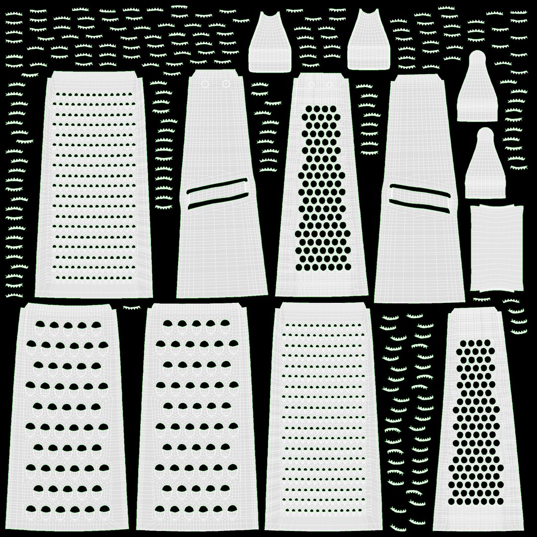 Kitchen Grater 02 3D Model - TurboSquid 1739672