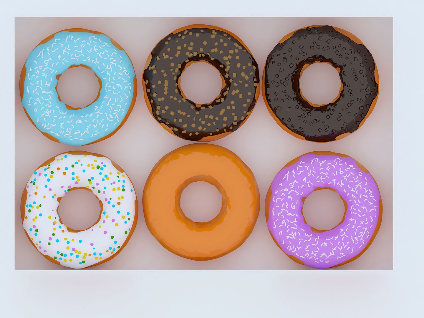 Donut model - TurboSquid 1817959