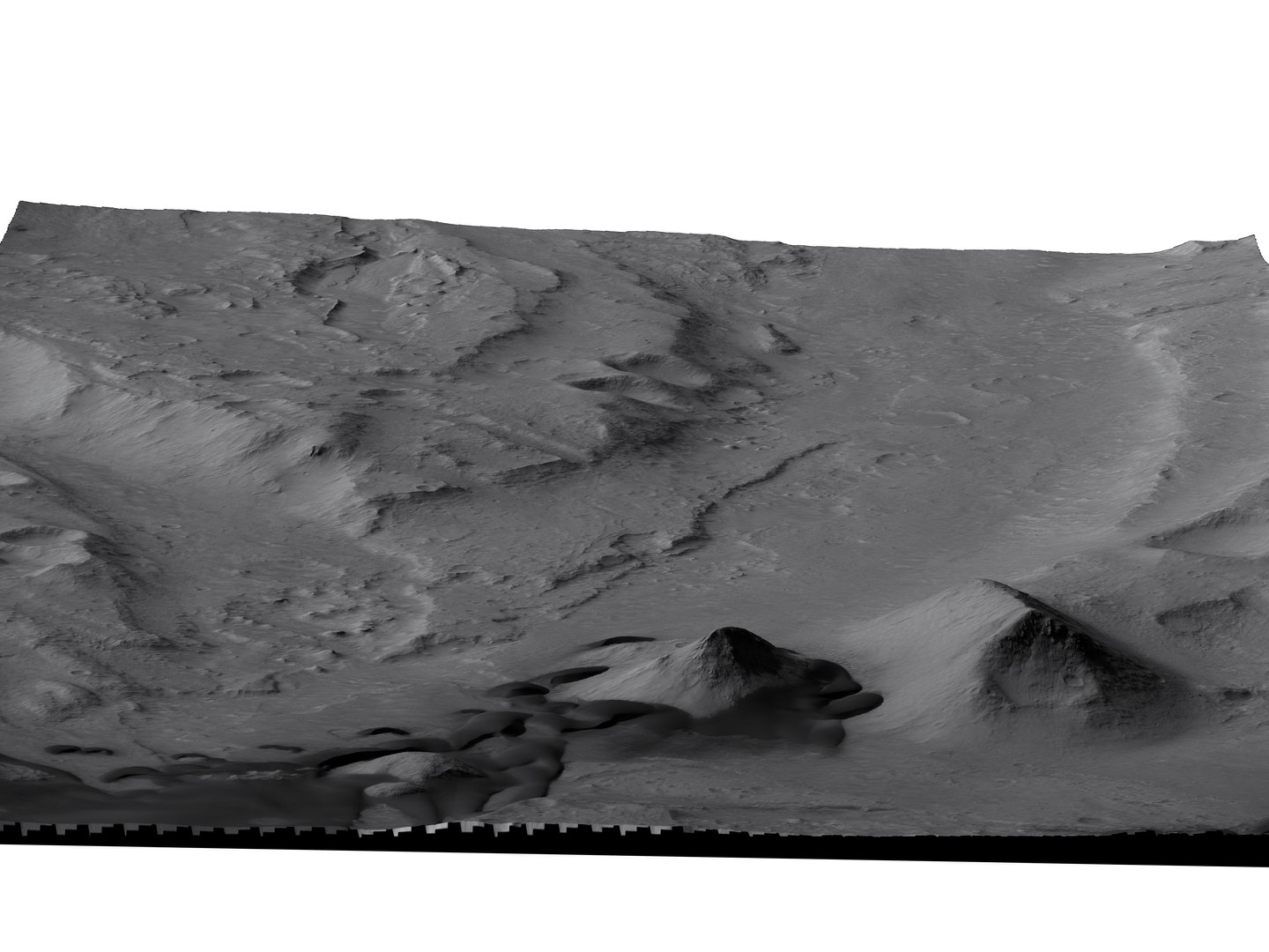 3D MARS VR - Dune Interaction In Ganges Chasma - TurboSquid 1969369