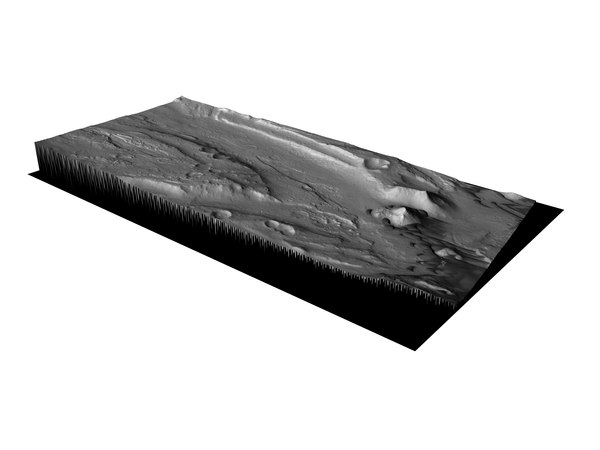 3D MARS VR - Dune Interaction in Ganges Chasma - TurboSquid 1969369