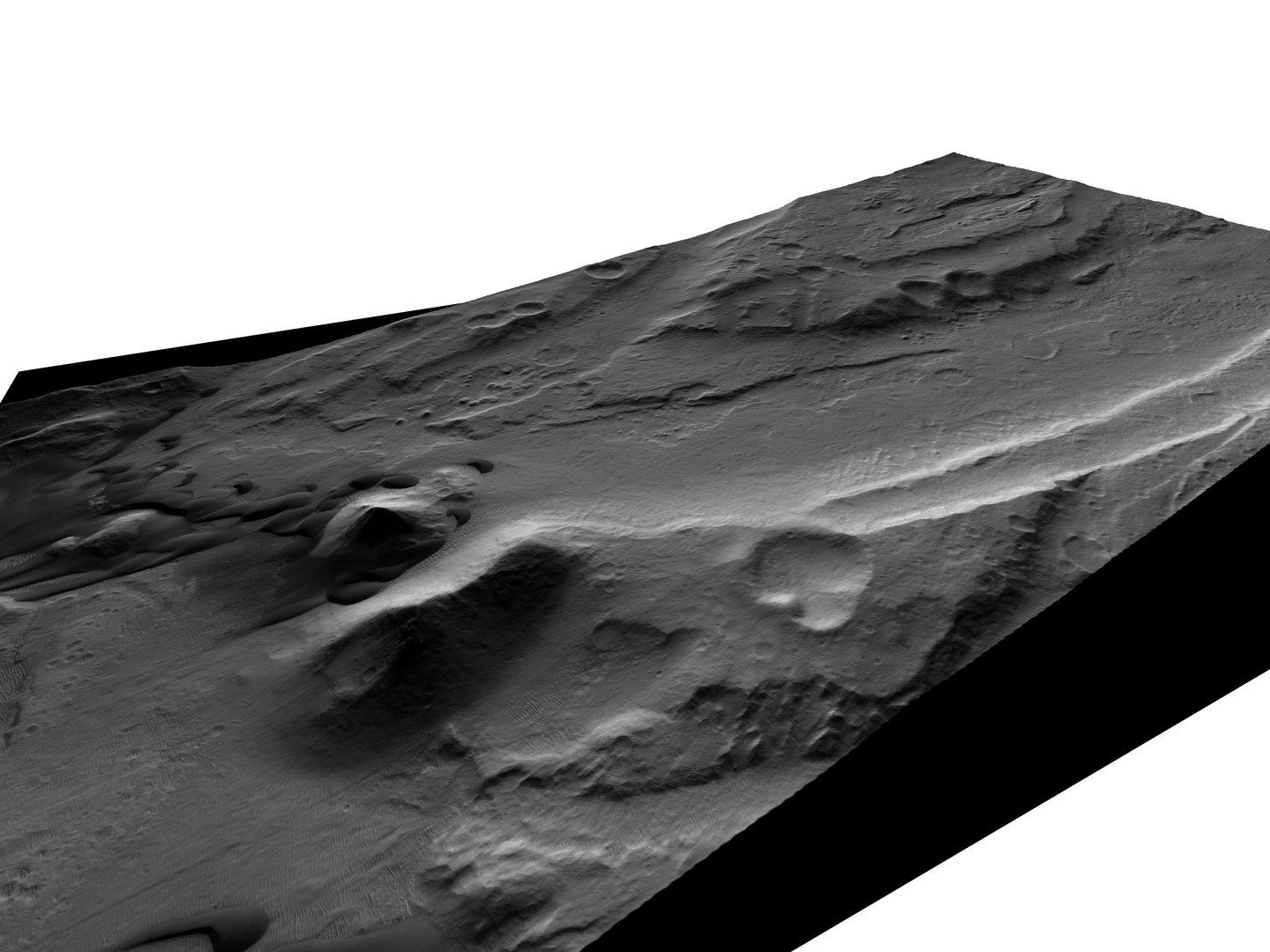 3D MARS VR - Dune Interaction In Ganges Chasma - TurboSquid 1969369
