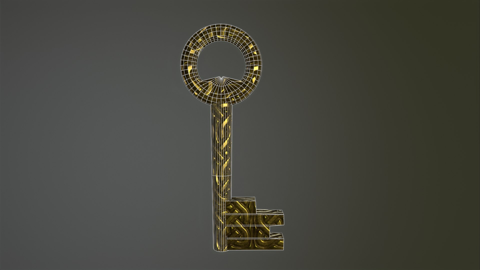 Old Keys Low Poly - Game Ready 3D Model - TurboSquid 1795591