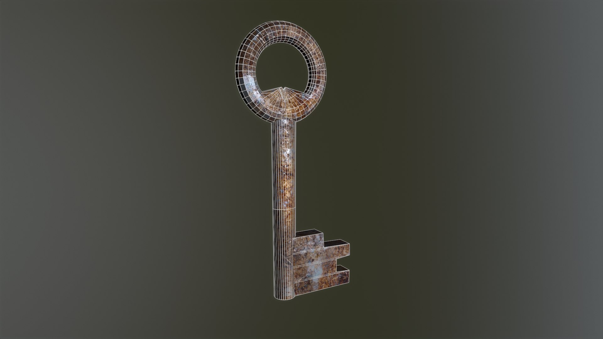 Old Keys Low Poly - Game Ready 3D Model - TurboSquid 1795591