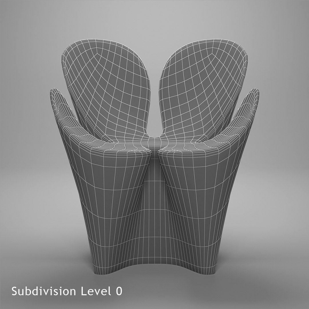 Driade Clover Chair 3ds