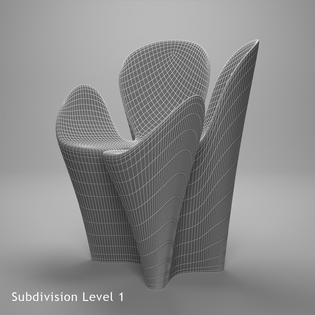 Driade Clover Chair 3ds