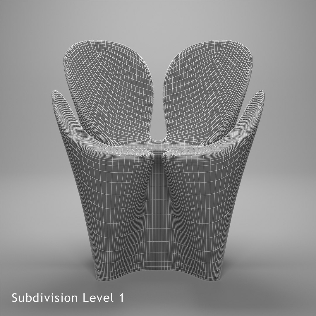 Driade Clover Chair 3ds