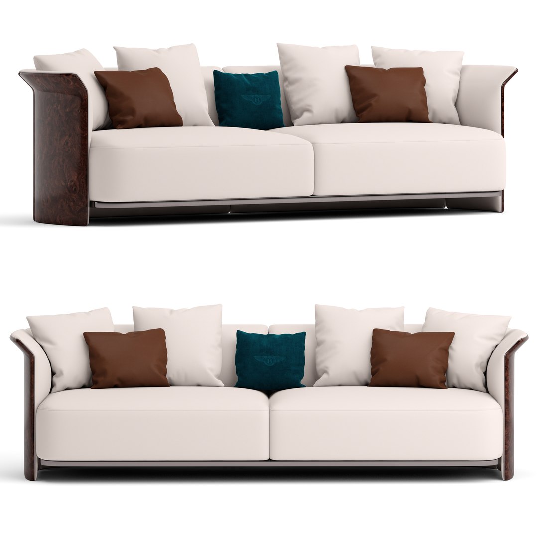 3D Bentley Ramsey Sofa Model - TurboSquid 1788750