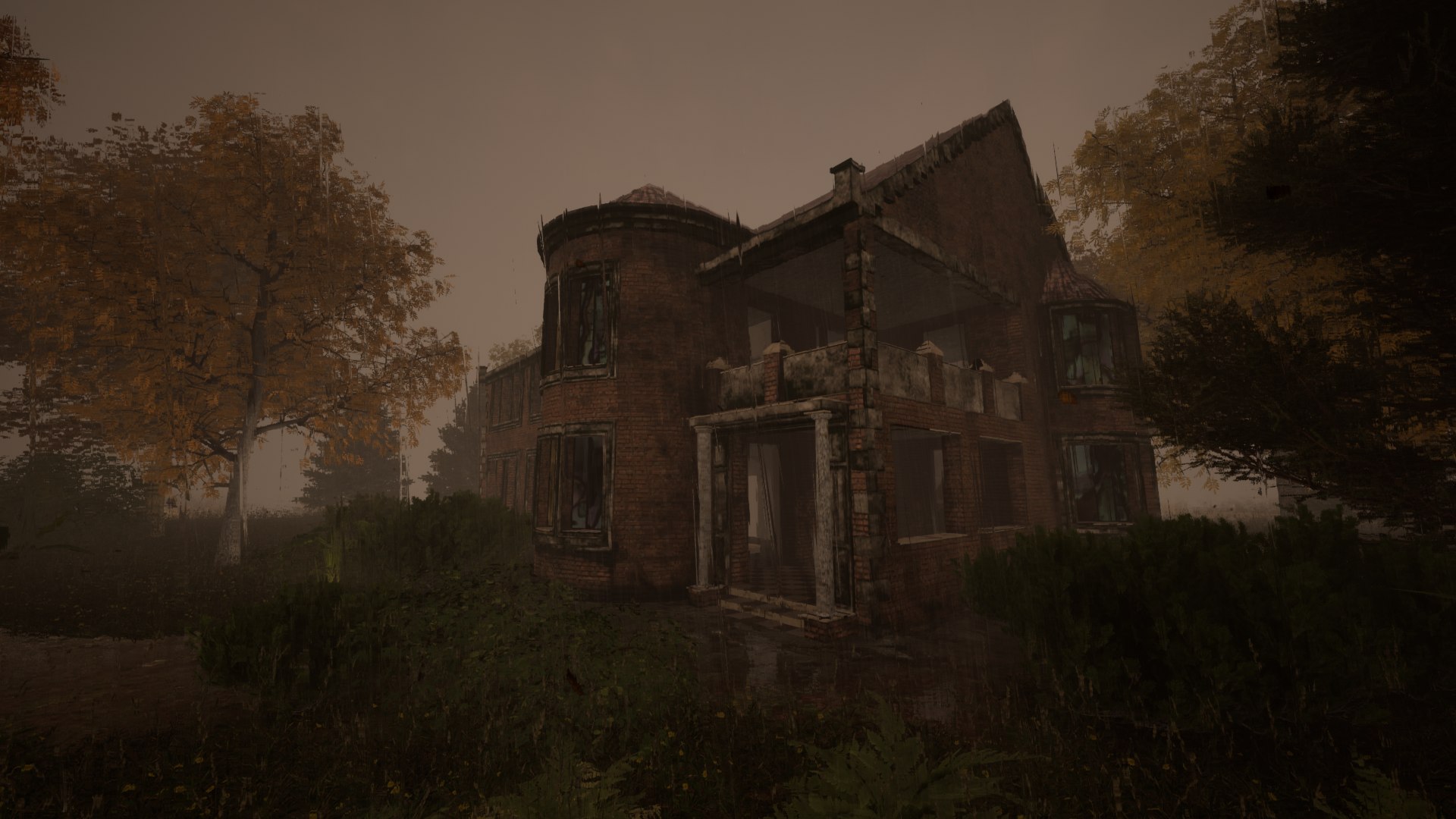 3D Manor - Haunted House Model - TurboSquid 1706011