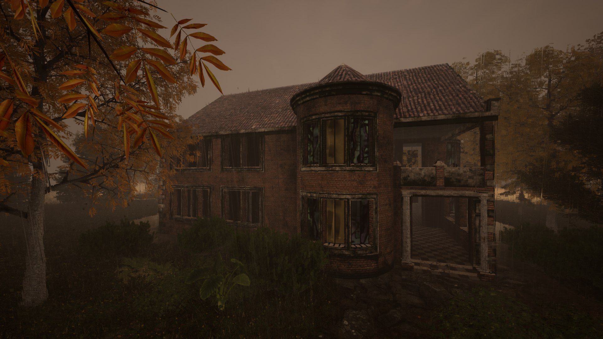 3D Manor - Haunted House Model - TurboSquid 1706011