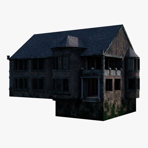 The Manor - Haunted House Pack - Unity HDRP Model 3D - TurboSquid 1706011