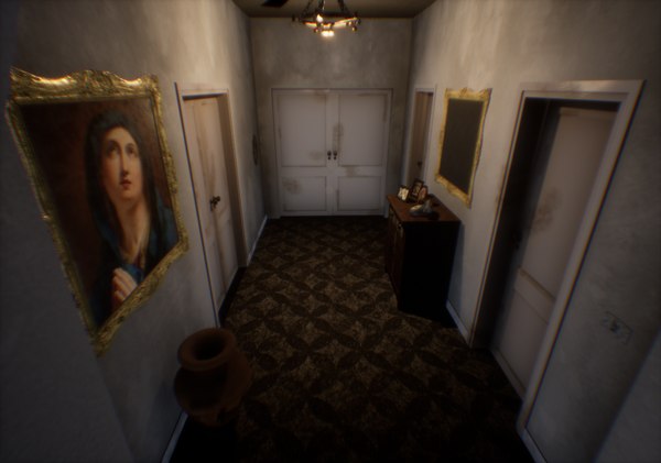 The Manor - Haunted House Pack - Unity HDRP Modelo 3D - TurboSquid 1706011