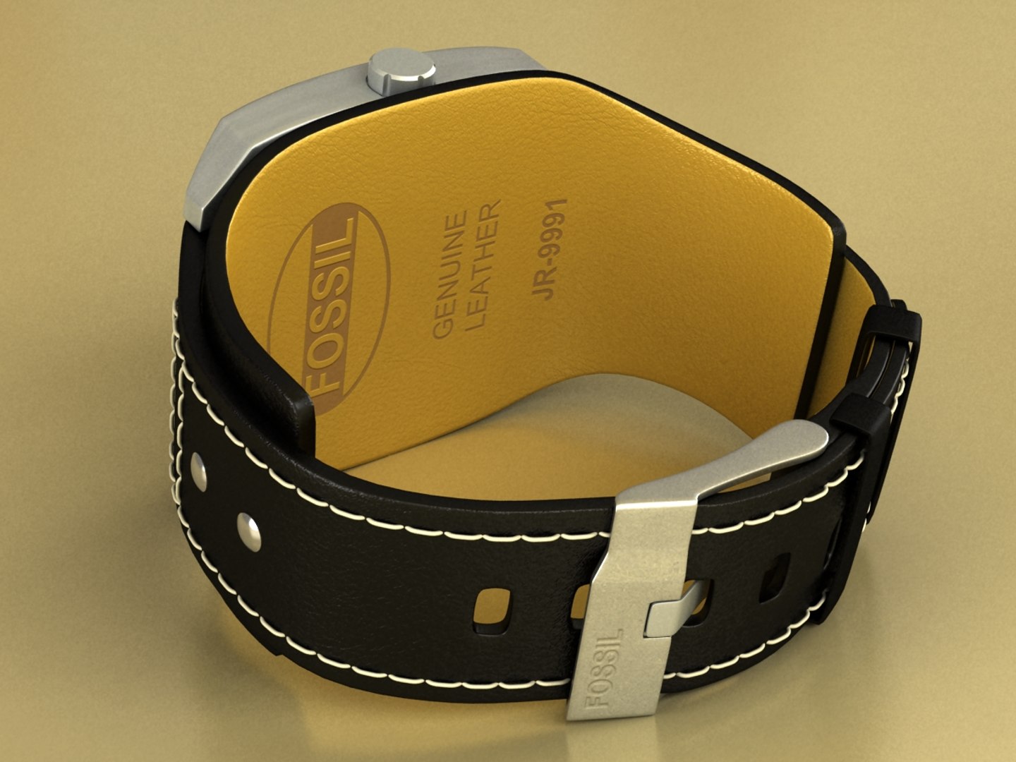 Fossil Watches Male Female 3d Model