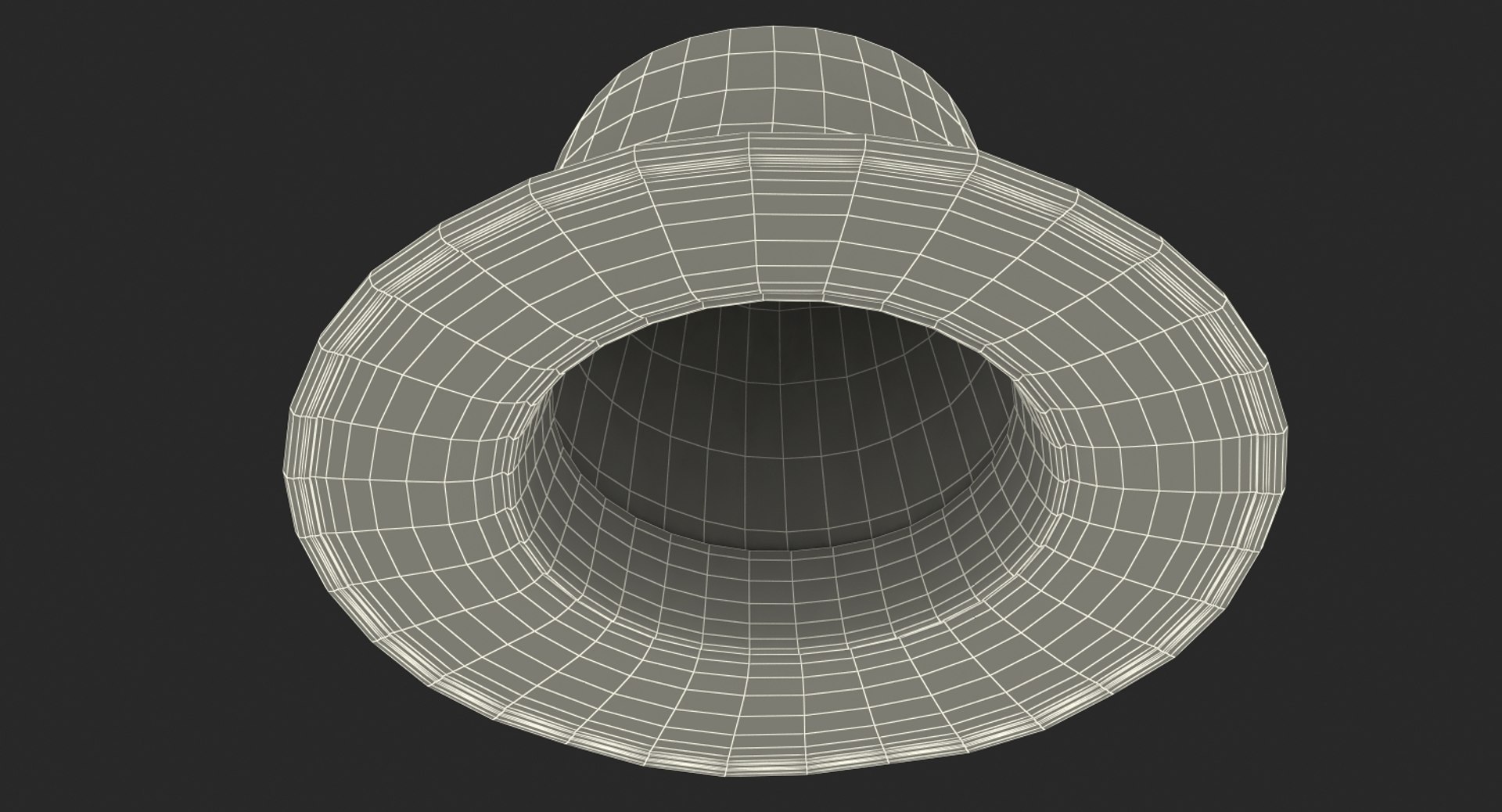 3D Model Black Pilgrim Costume Hat - TurboSquid 1269011