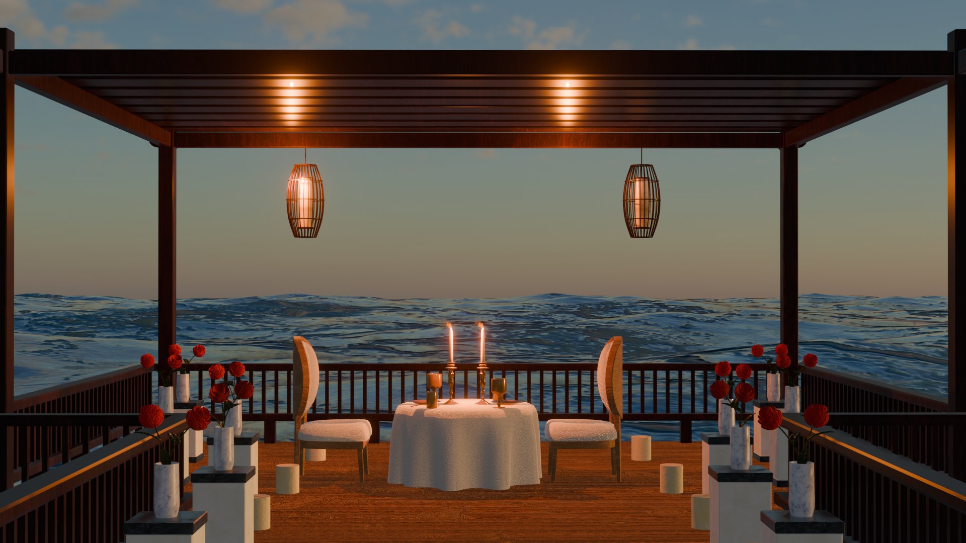3D DINNER Model - TurboSquid 2269300
