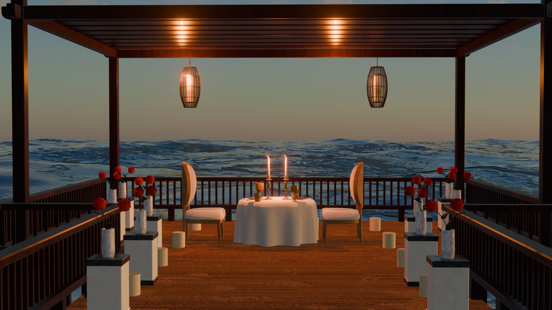 3D DINNER Model - TurboSquid 2269300
