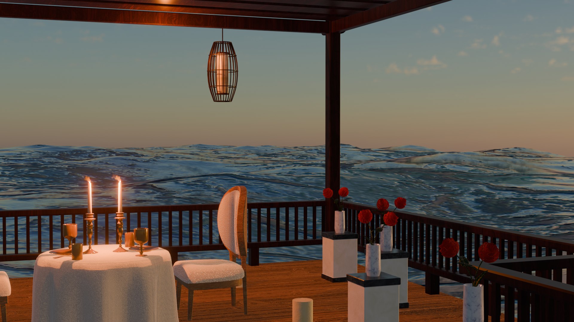 3D DINNER Model - TurboSquid 2269300